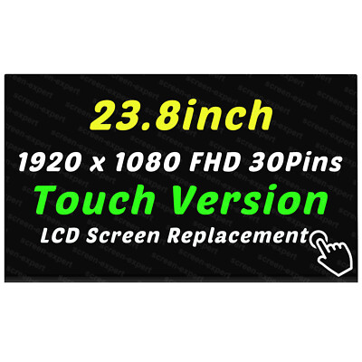 23.8" for HP 24-CB1023W 24-CB1024D All-in-One LCD Touch Screen Display ...