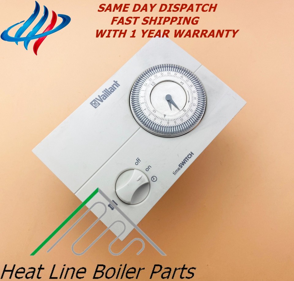 VAILLANT TIME SWITCH 130 24HR MECHANICAL ANALOGUE TIMER CLOCK 306759 ...