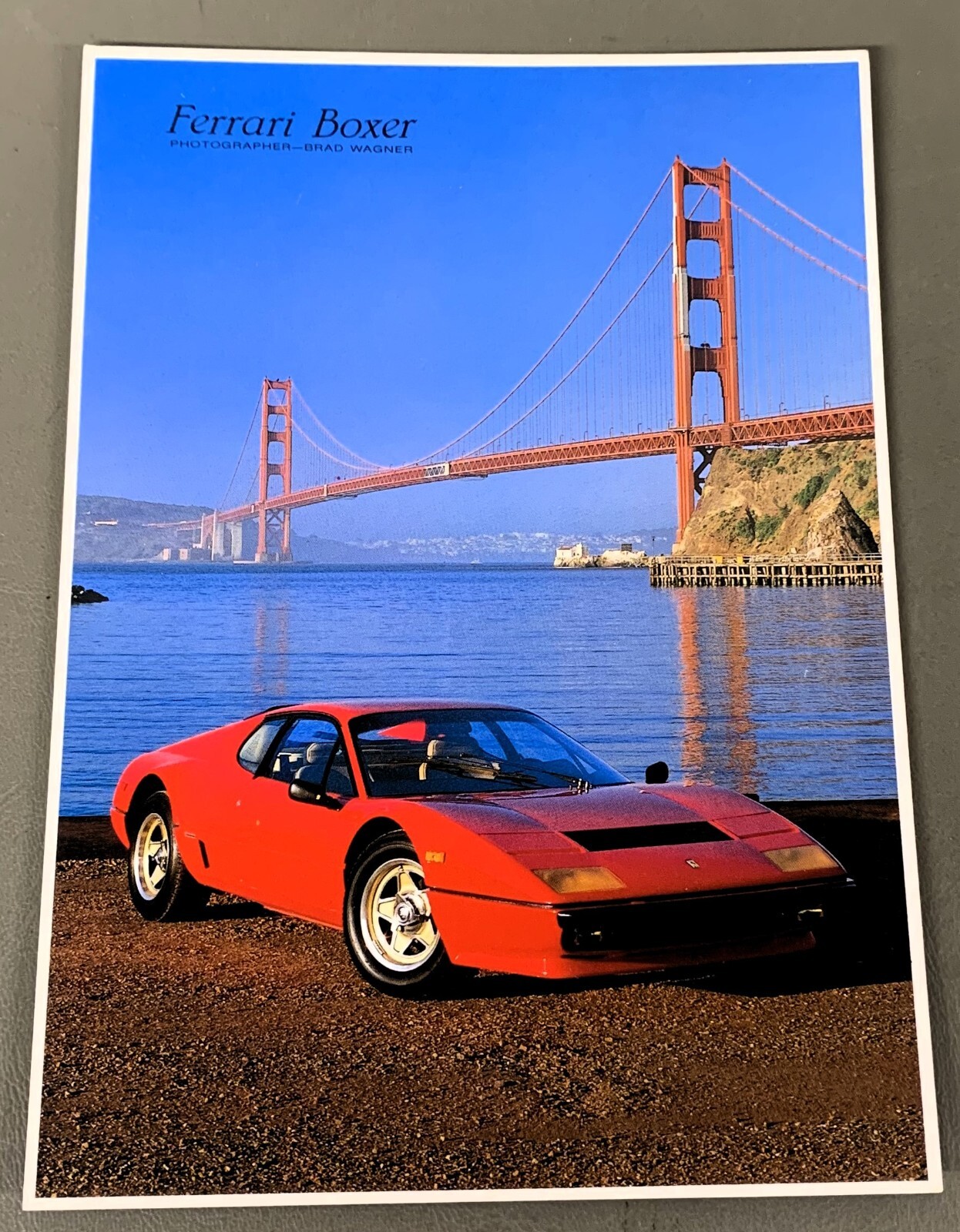 # Z144 AUTO PHOTO FERRARI BOXER | eBay