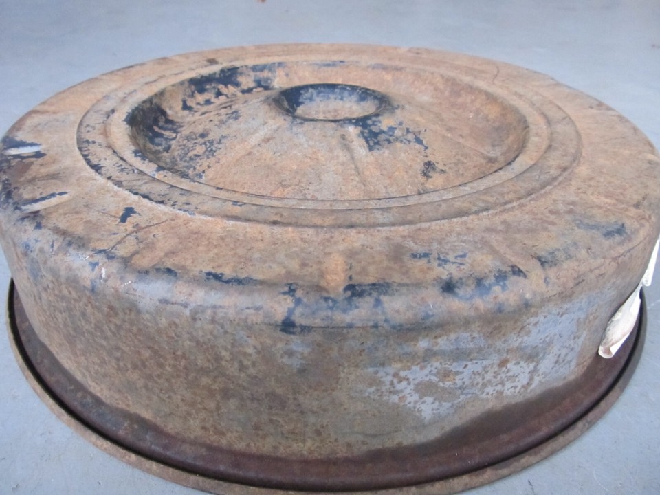60's 15" Unsilenced Chevy 4 Barrel? Air Cleaner LID 283 307 327 350 ...