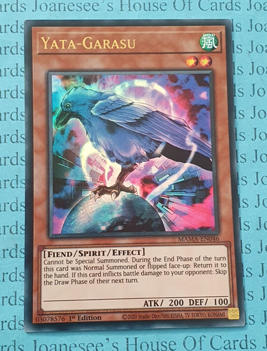 MAMA-EN046 Yata-Garasu Ultra Rare Yu-Gi-Oh Card 1st Edition New | eBay