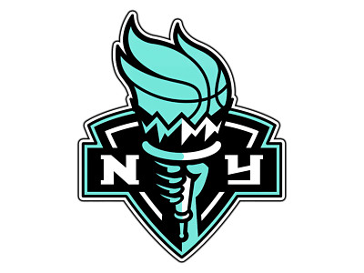 #0079 New York Liberty Logo Basketball Fan Sticker Waterproof Vinyl ...