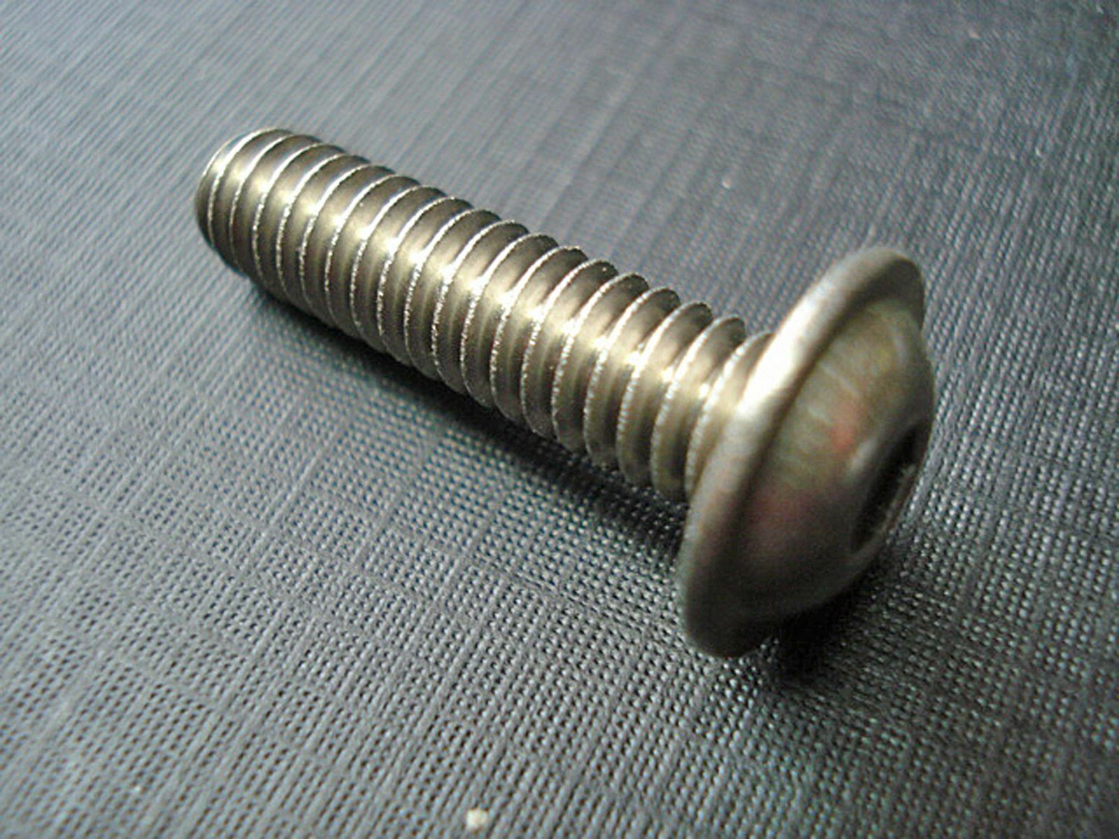 1/4-20 x 1" Ford Lincoln Mercury fender under hood flange button bolts ...