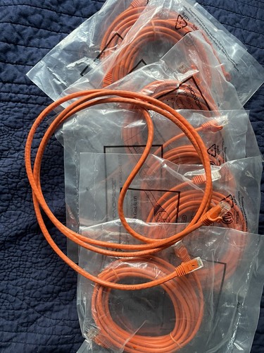 Ethernet Cable - 350MHz Category 5e Patch Cord (UTP) - 14ft LOT of 14 ...