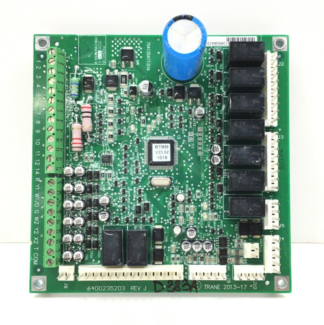 TRANE X13650867230 AG 6200-0123-23 Control Circuit Board RTRM V23.02 ...