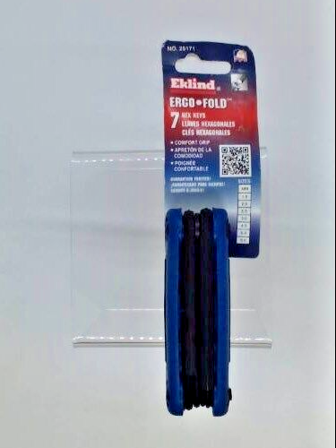 EKLIND 25171 Ergo-Fold Fold-up Hex Key allen wrench - 7pc set Metric MM ...