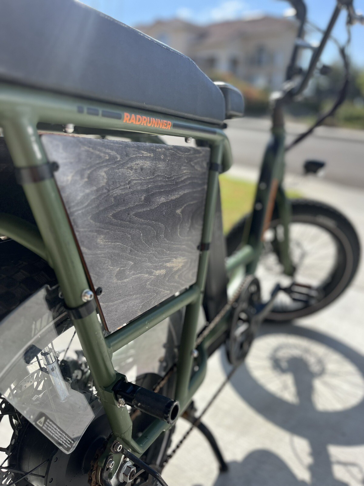 radrunner E-bike Wood Panel accessories Rad Power Bikes E-bike ...