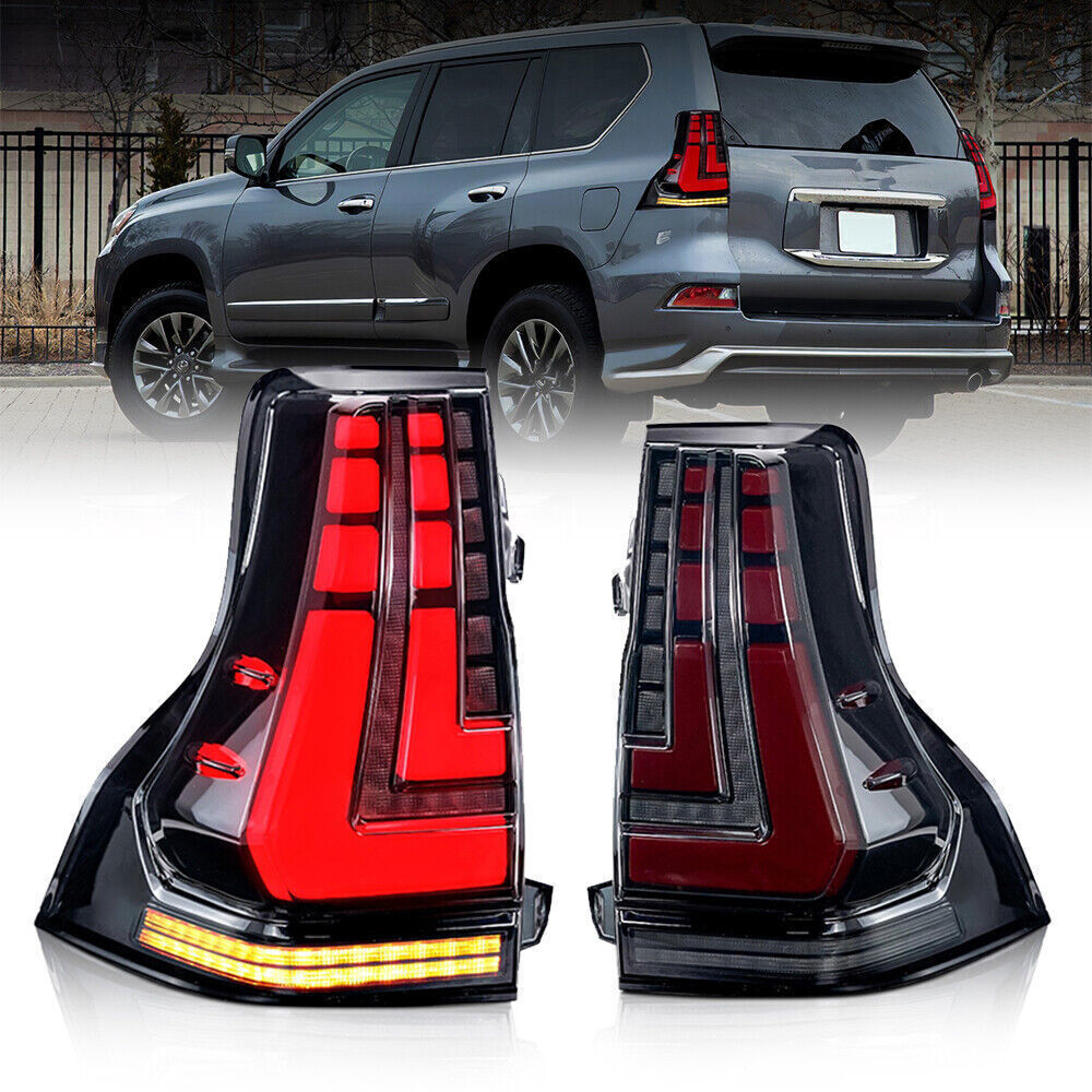 Pair LED Tail Light For 2010-2021 Toyota Land Cruiser Prado/For Lexus ...