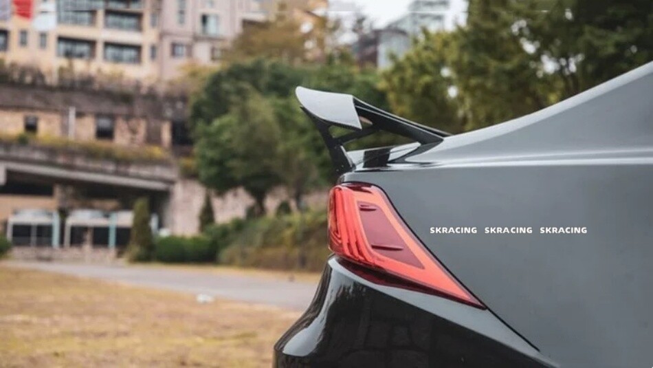 Real Carbon Fiber Rear Trunk Spoiler Wing For 2017-2020 LEXUS IS200t ...
