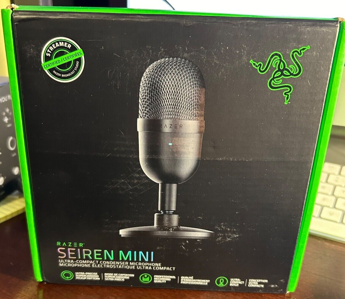 Razer Seiren Mini USB Condenser Microphone RZ19-03450100-R3U1 | eBay