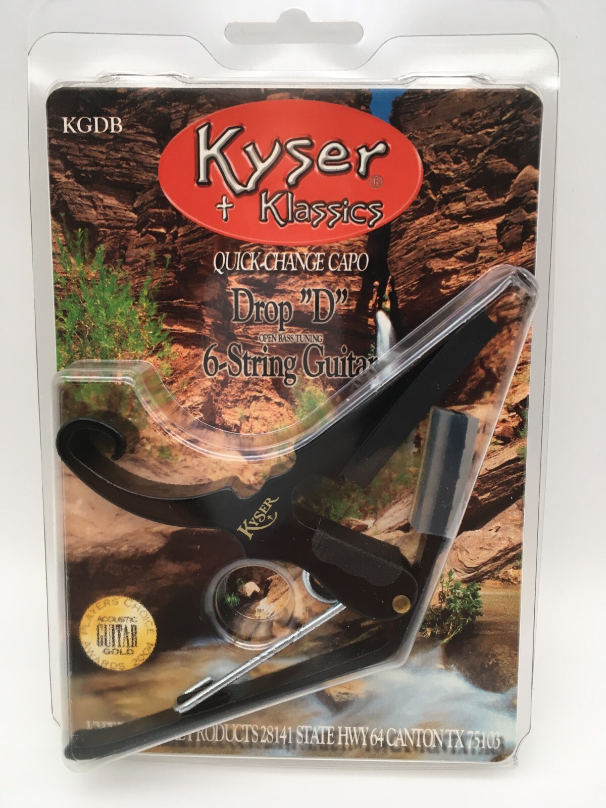 KYSER+KLASSICS+Quick+Change+CAPO+Drop+%22D%22+6-String+Guitar+KGDB for ...