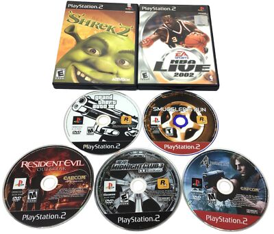 PlayStation 2 PS2 Game Bundle Of 7 | eBay