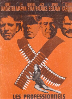 DP LES PROFESSIONNELS CLAUDIA CARDINALE ROBERT RYAN LEE MARVIN JACK ...