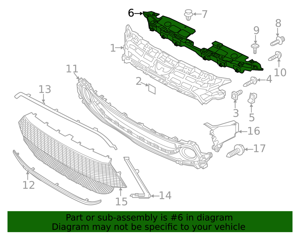 Genuine Toyota Upper Support 53114-WB001 | eBay