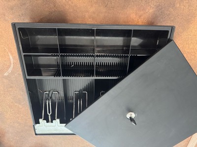 Cash Drawer Insert w/ Locking Tray Cover | eBay