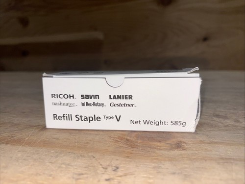 Ricoh Refill Staple Type V 3 Cartr. In Box Along W/ Additional ...