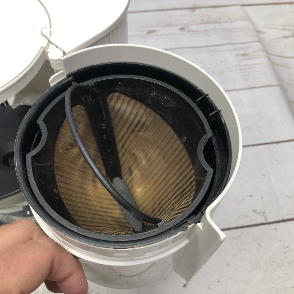 Braun Aromaster 10 Cup Coffee Maker KF400/420 4085 / 4086 White Vintage Classic | eBay