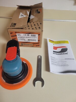 ORBITAL SANDER, DYNABRADE 6" DIA. VACUUM DYNORBITAL -SPIRIT RANDOM ...