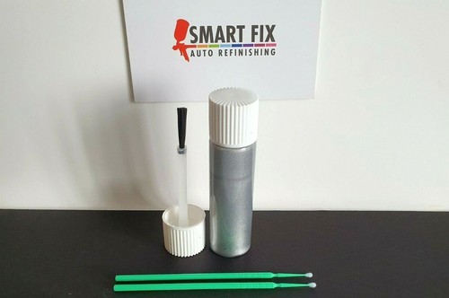 BMW ALLOY WHEEL SILVER TOUCH UP PAINT REPAIR KIT, STONE CHIPS, SCUFFS ...