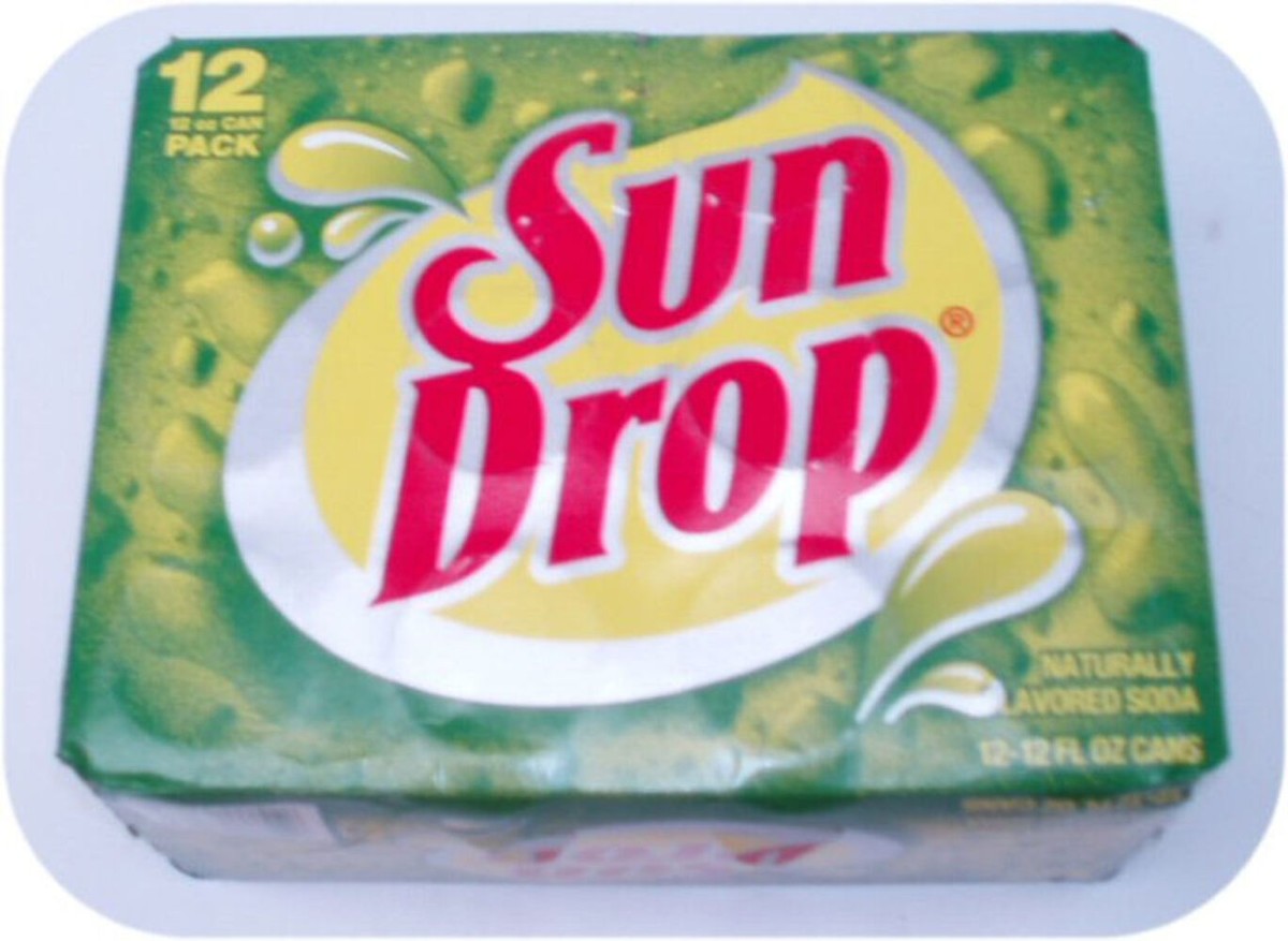 Sun Drop Soda Logo Sun Drop Citrus Soda Pop, 12.0 Oz, 24 Pack Cans