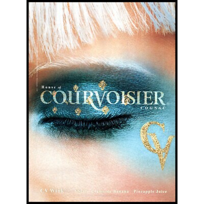 2002 Courvoisier Cognac Vintage Print Ad Eye Shadow Makeup House of ...