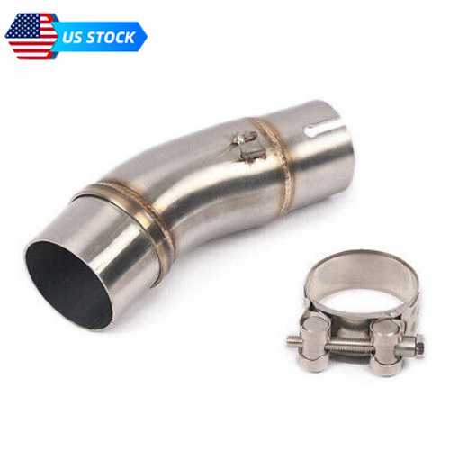 Motorcycle Slip On Exhaust Mid Link Pipe For Kawasaki Z400 Ninja 400 ...