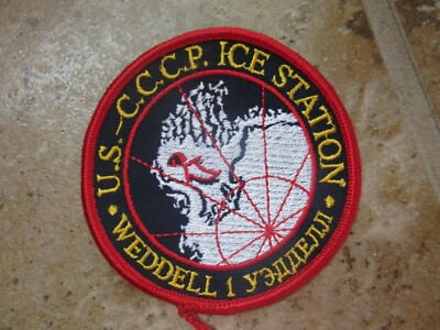c.1992 NSF U.S.-CCCP USSR Ice Station Weddell Gyre Research Antarctica ...