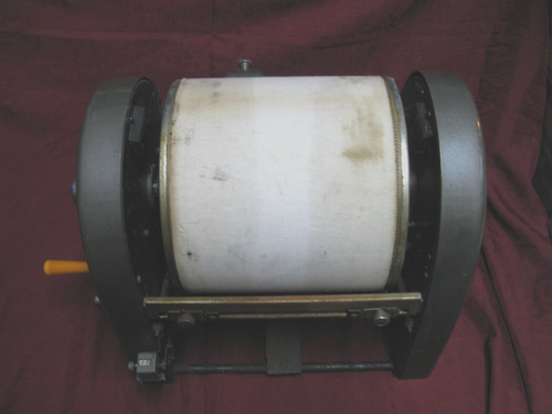 Antique AB Dick Mimeograph 420 Chicago vintage hand crank mimeo copy ...