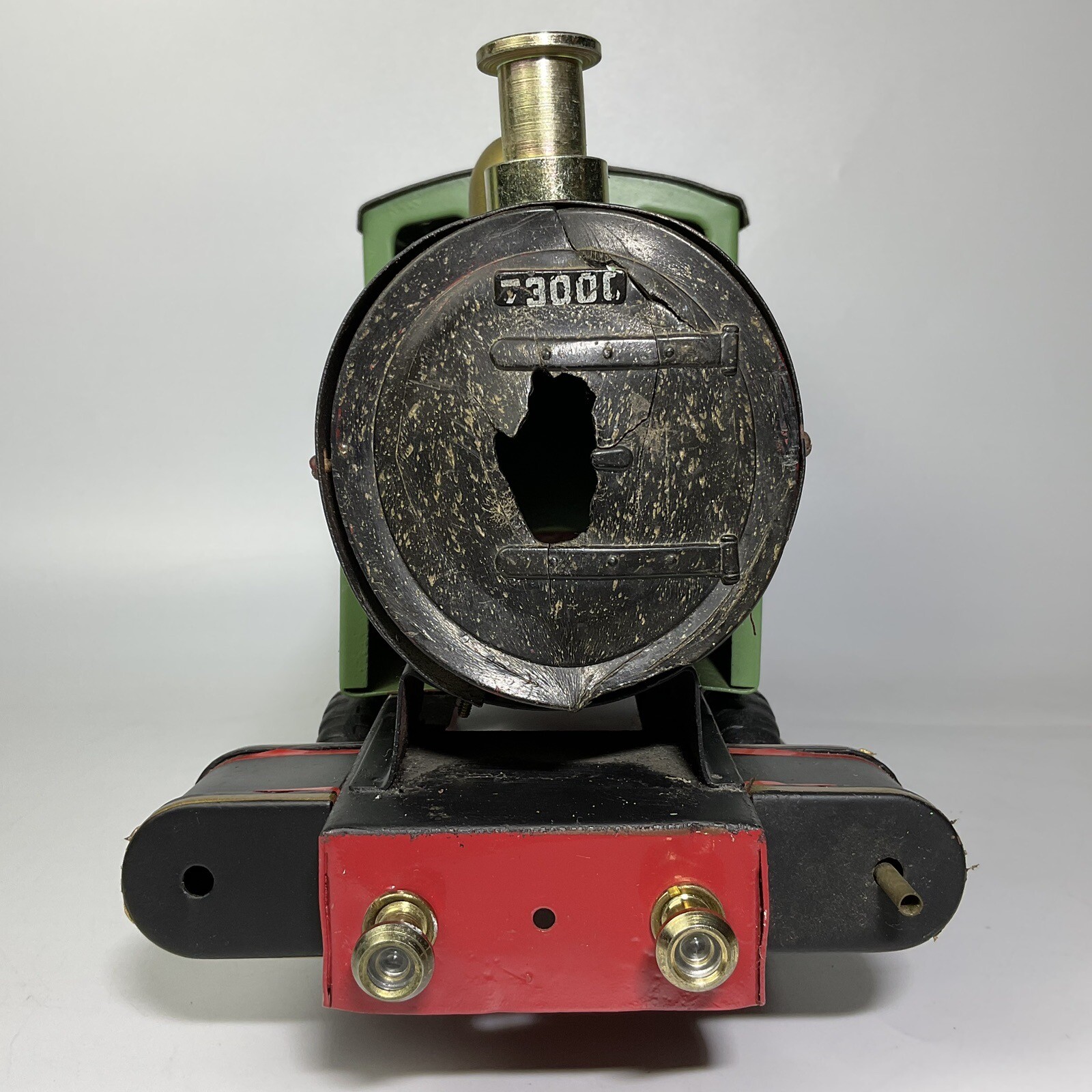 VTG Tri-ang Puff-Puff Pressed Steel Train Locomotive 17" Made in ...