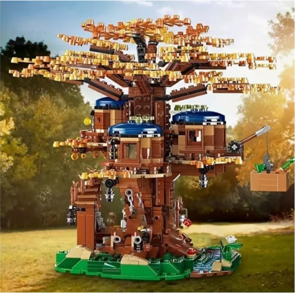 Building Blocks Treehouse Kit - Perfect for Kids and Adults Alike ...