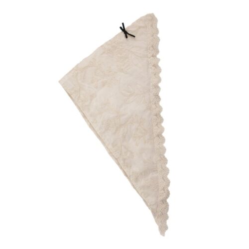 Embroidery Kerchiefs Girl Bandana with Flower Pattern Headscarf Summer ...