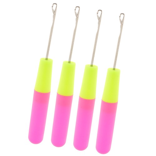 4pcs/set Crochet Sewing Braid Hook Knitting Needle with | eBay Australia
