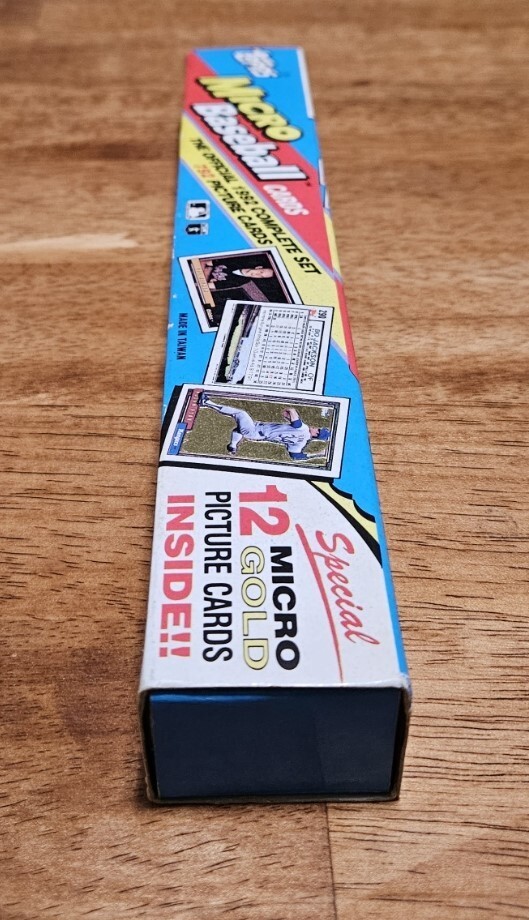 1992 TOPPS MICRO BASEBALL CARDS COMPLETE SET 792 PICTURE CARDS SEALED ...