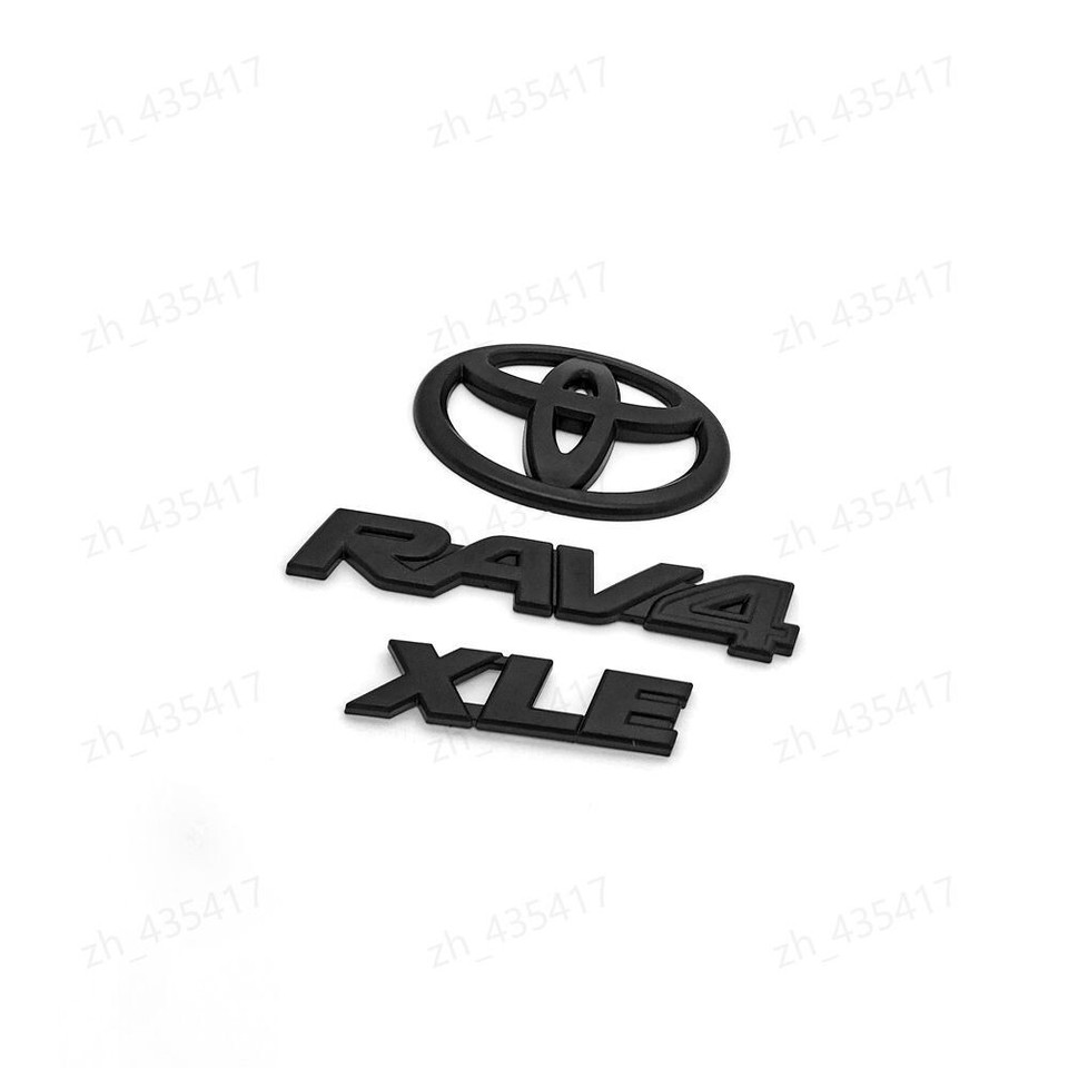 Overlays NEW 2019-2025 Toyota Rav4 XLE AWD Hybrid Matte Blackout ...