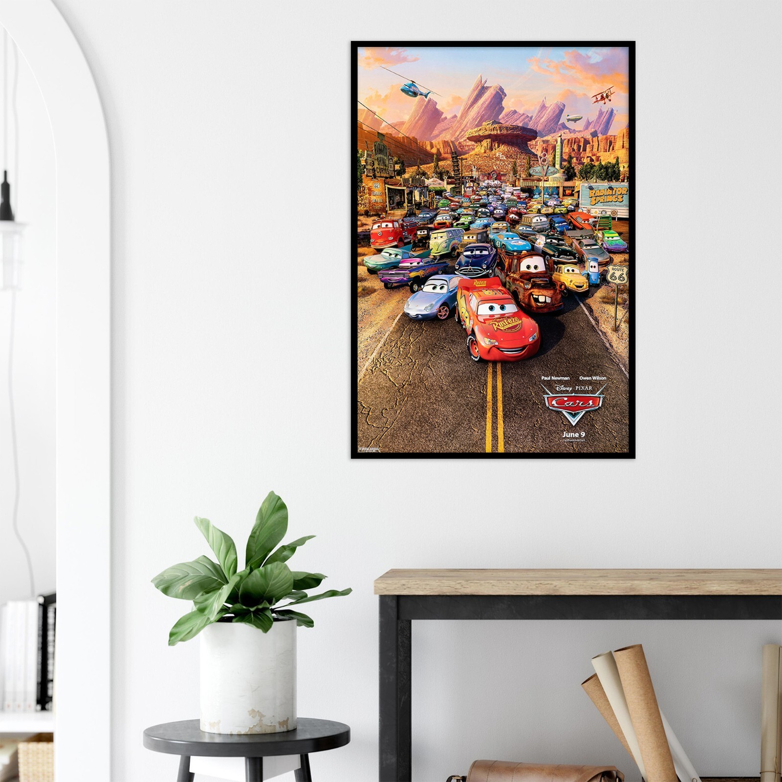 Cars - 2006 - Pixar - Disney - Movie Poster - US Release Teaser #1 | eBay