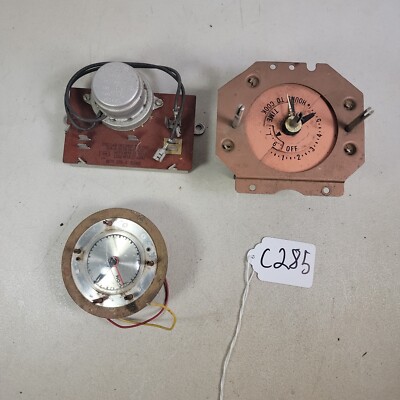 VINTAGE STEAMPUNK CLOCK & TIMER MOVEMENT LOT GILBERT GE HAYDON UND LAB ...