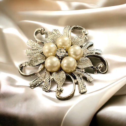 Mariage Broche Décoration Chaussure Chapeau Robe Faux-Diamants Fleur ...