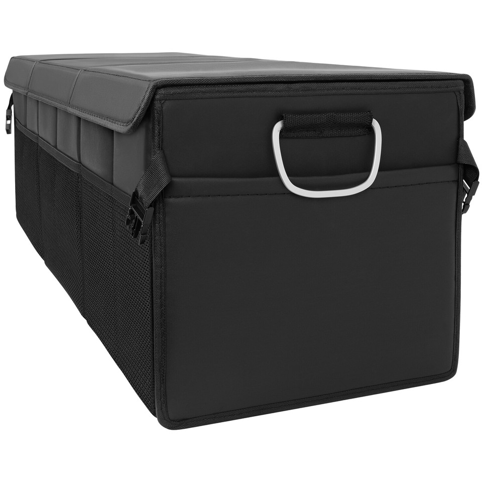 3-in-1 PU Car Trunk Organizer SUV Trunk Cargo Fold Up Bag Box Large ...