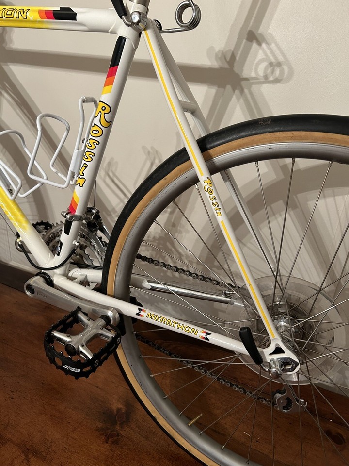 Vintage 80's Rossin Marathon 19" Shimano Equipped 3x6 Mountain Bike ...