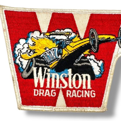 Vintage Vintage Winston Drag Racing patch nascar racing biker punk new ...