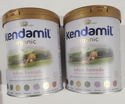 Kendamil Organic Infant Formula Milk Based Powder 2-pack Expiration: 08 ...