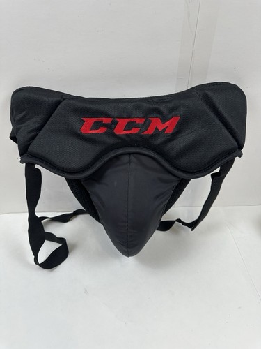 CCM Hockey Goalie Jock JOFA Style Inner Cup Double Cup Support Used Sz ...