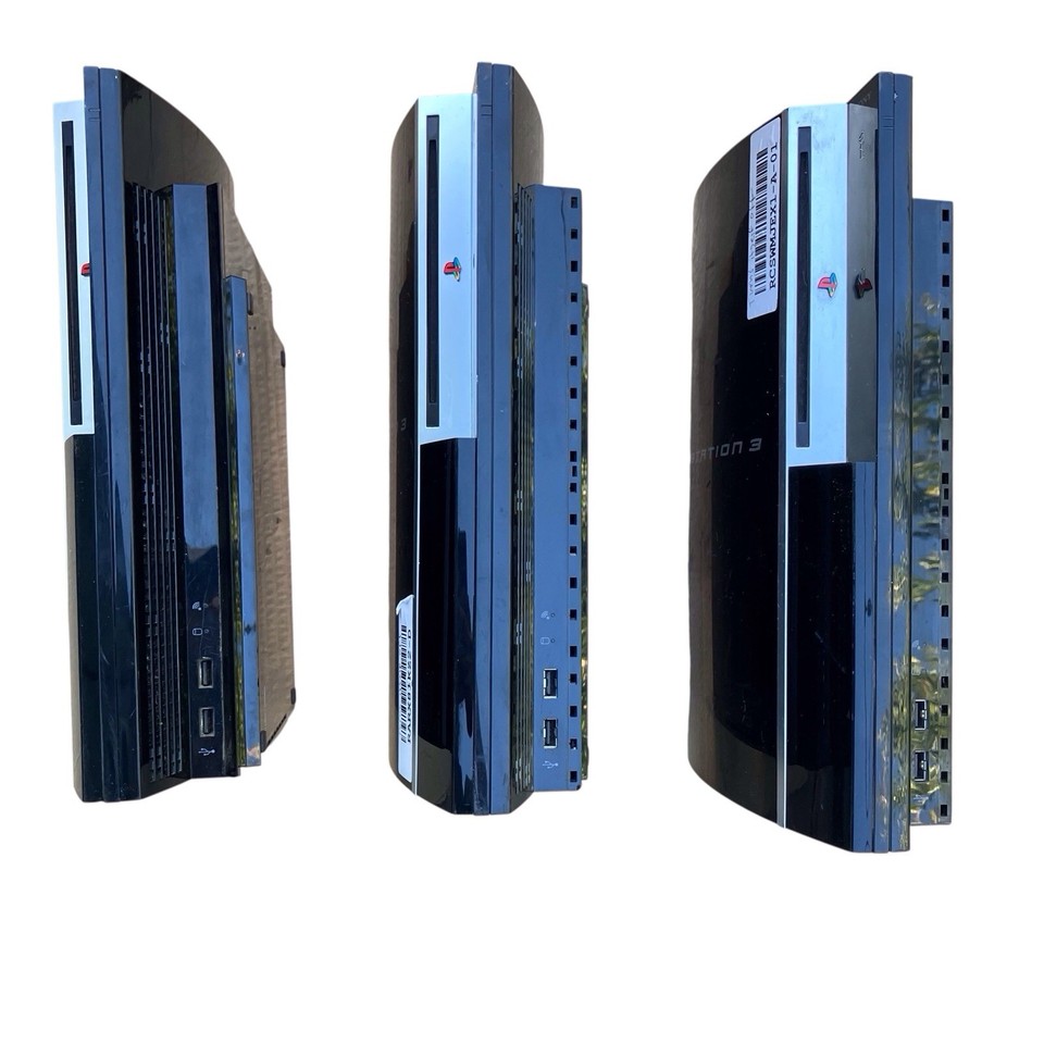 Sony PlayStation 3 (PS3) Fat Console Lot Of 3 Models - FOR PARTS/REPAIR ...