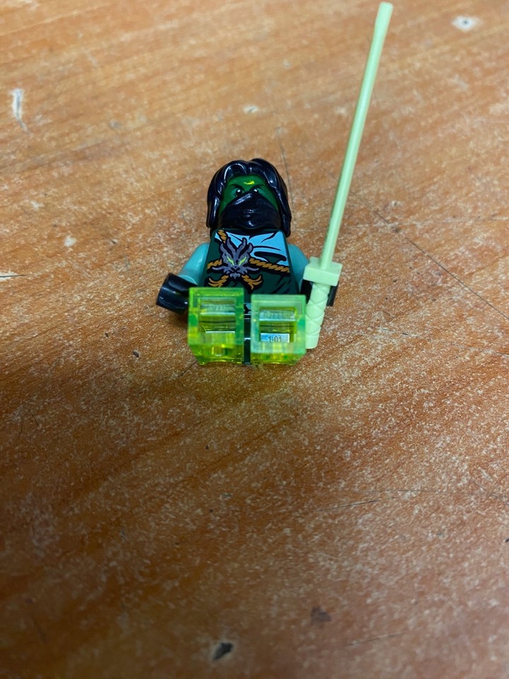 Lego Ninjago Morro Possession Minifigure NJO158 2015 Trans Neon Green ...