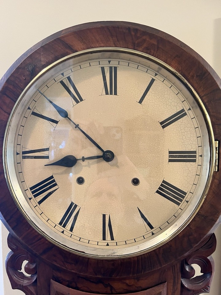 Antique 1800's E.N. WELCH Anglo American Wall Clock - Exceptional ...