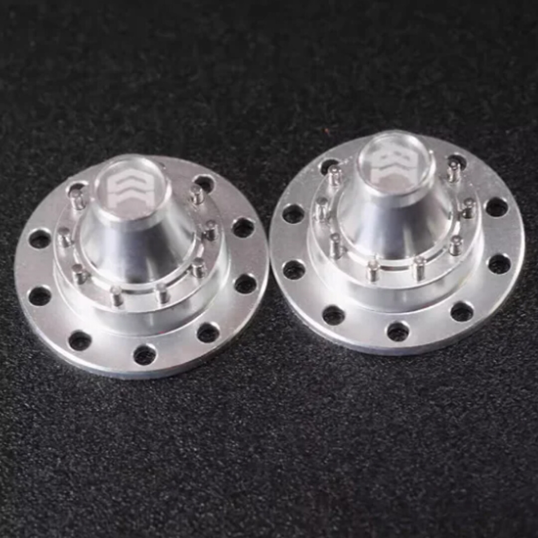 Orlandoo Hunter Rear Hub Trim Cap Silver for OH32T01 1/32 Scania R650 ...