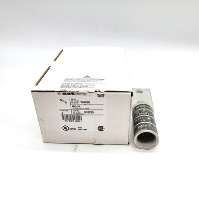 Burndy YA392N 750 KCMIL 1/2" Stud 2-Hole Compression Lug Box of 6 | eBay