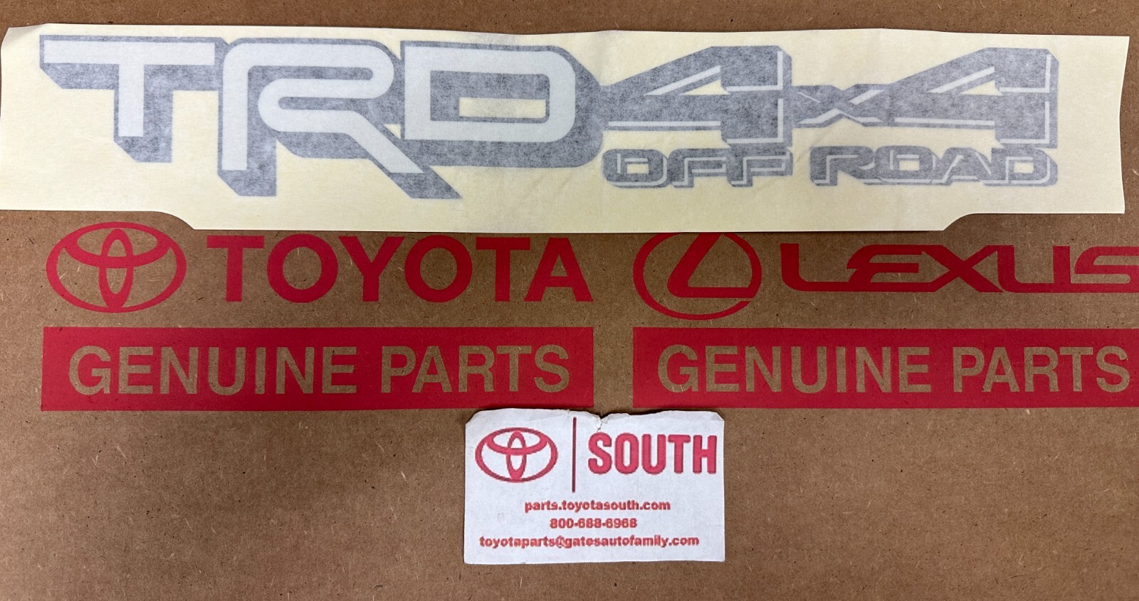 2022 Tundra TRD 4X4 Off-Road Bedside Decal Black White OEM 75996-0C100 ...