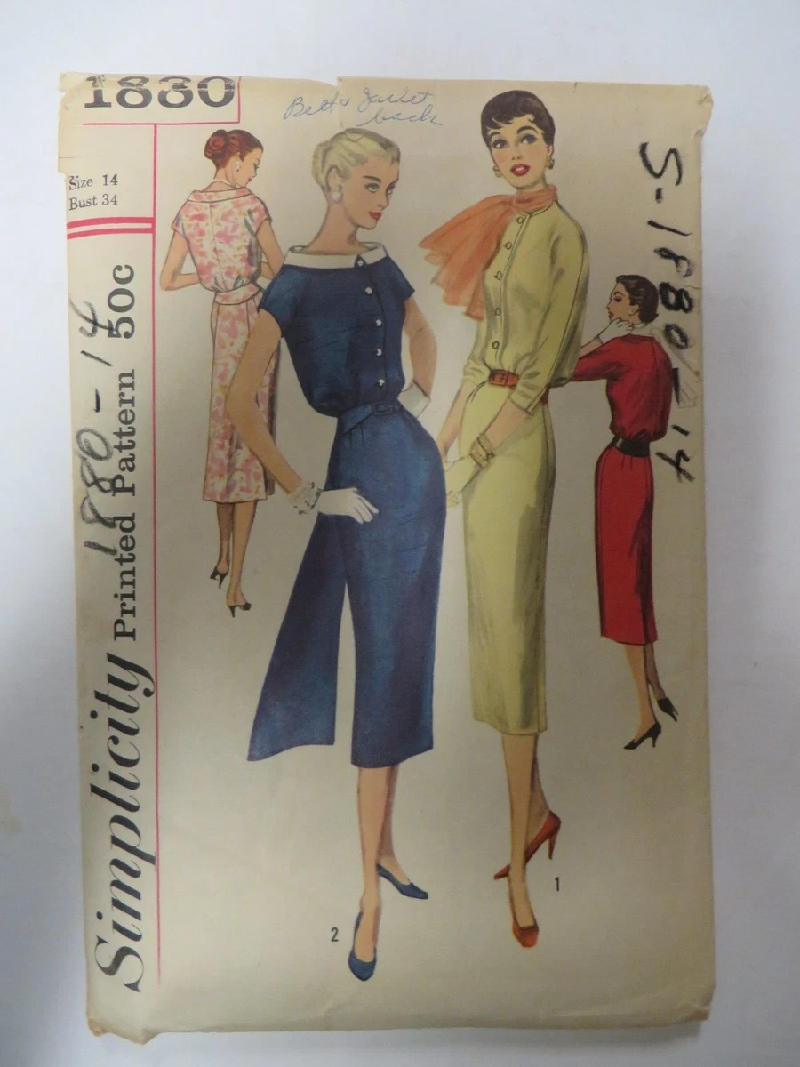 Simplicity Pattern 1880