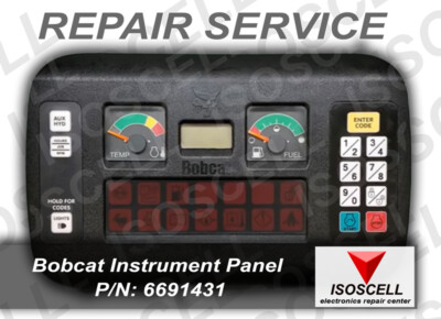 Bobcat Instrument Panel 6691431- Repair request | eBay